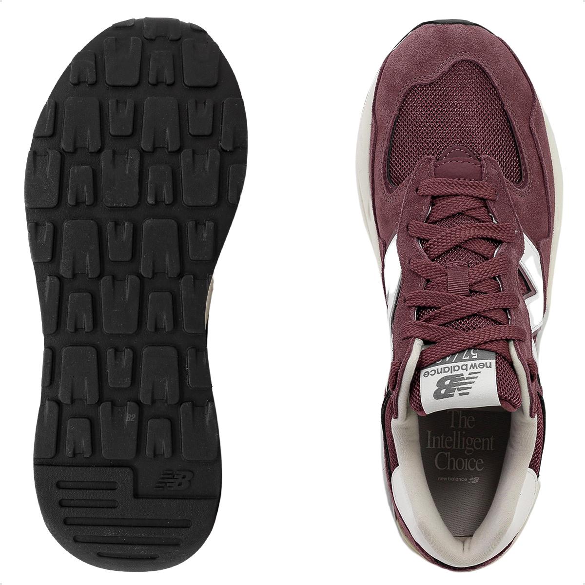 Tênis New Balance 5740 Masculino Bordô / Branco